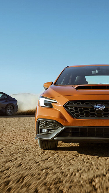 Subaru modellpaletta